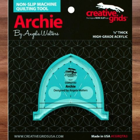 Creative Grids Machine Quilting Tool: Archie – The Handzon Shop