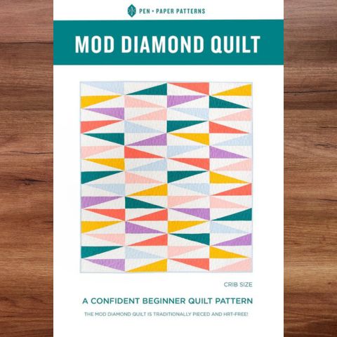 Mod Diamond Quilt Pattern – The Handzon Shop