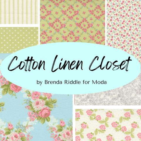 Cotton Linen Closet by Brenda Riddle for Moda – The Handzon Shop