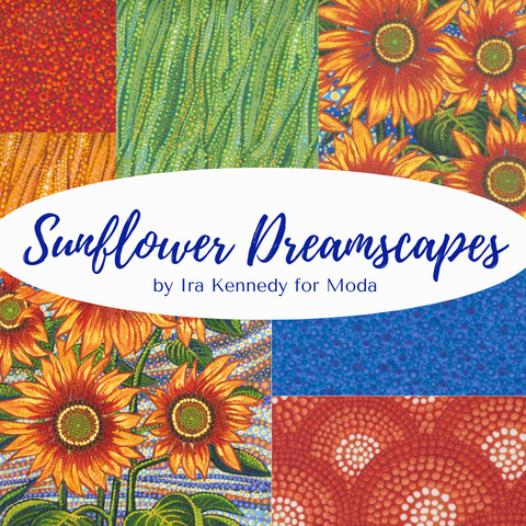 Sunflower Dreamscapes by Ira Kennedy for Moda – The Handzon Shop