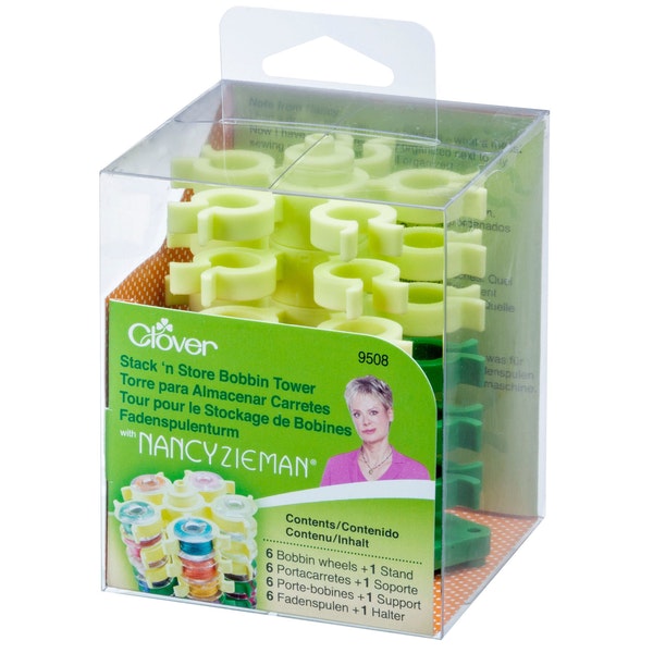 Stack n Store Bobbin Tower - Nancy Zieman – The Handzon Shop