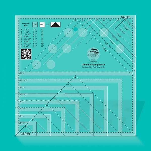 Creative Grids: Ultimate Flying Geese Template – The Handzon Shop